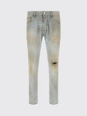 Dsquared2 Skinny Fit Distressed Denim Jeans