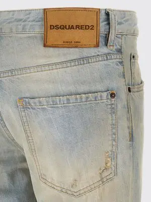 Dsquared2 Skinny Fit Distressed Denim Jeans