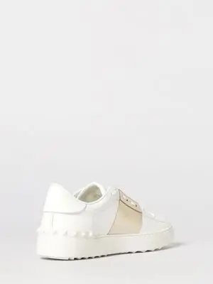 Valentino Garavani Open Leather Sneakers - White