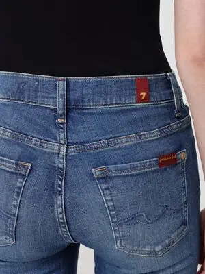 7 For All Mankind Slim Fit Stretch Denim Jeans - Blue