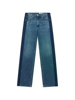 Rag & Bone Panel Straight-leg Jeans