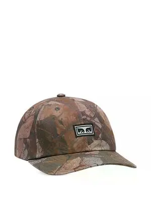 Obey Icon Eyes Pigment Patch Baseball Cap - Brown