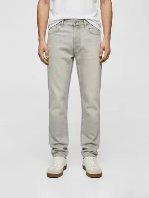 HAIKURE Cotton Denim Straight Jeans