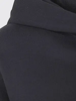 THOM KROM Cropped Cotton Hoodie