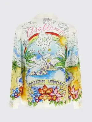 Casablanca The Cosmic Eden Printed Linen Shirt - Fa01