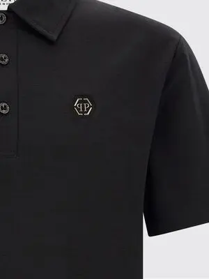 Philipp Plein Cotton Polo Shirt With Monogram