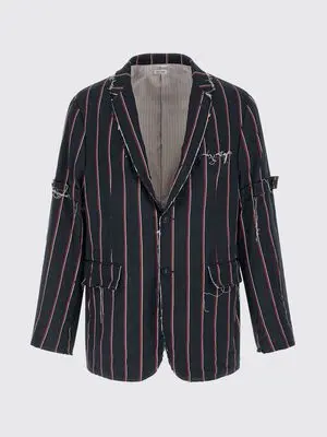 Thom Browne Striped Single Breasted Blazer