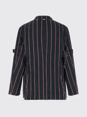 Thom Browne Striped Single Breasted Blazer