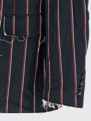 Thom Browne Striped Single Breasted Blazer