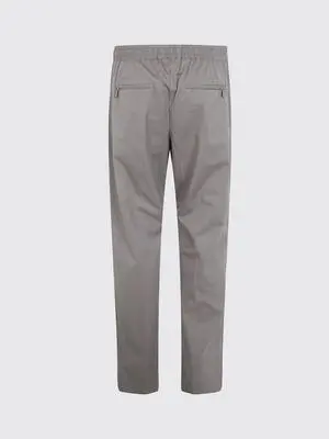 PT TORINO Slim Fit Cotton Blend Trousers With Drawstring