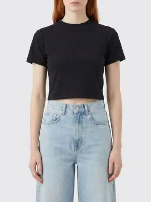 THOM KROM Cropped T-shirt - Black