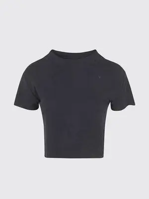 THOM KROM Cropped T-shirt - Black