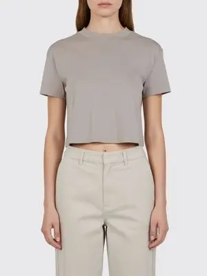 THOM KROM Cropped T-shirt - Grey