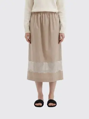 Carven Lace Trim Skirt
