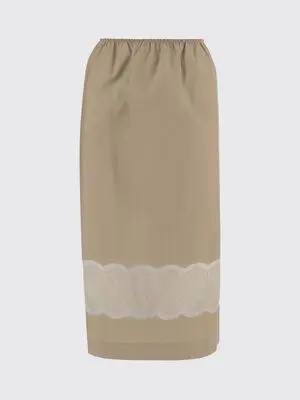 Carven Lace Trim Skirt