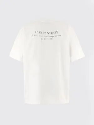 Carven Cotton T-shirt With Logo
