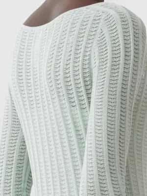 Fabiana Filippi Ribbed Knit Maxi Dress - Green