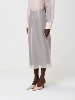 Agnona Midi Skirt - Pink