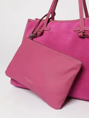 GIANNI CHIARINI Tote Bag With Tie Detail - Violet