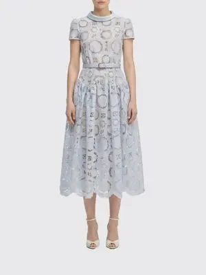 SELF-PORTRAIT Lace Midi Dress