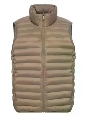 Calvin Klein Zip-up Padded Gilet - Brown