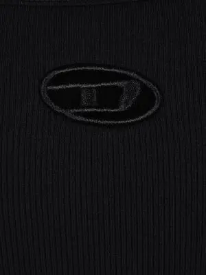 DIESEL® Stretch Cotton Tank Top - Black