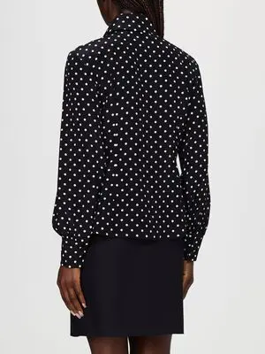 Valentino Garavani Polka Dot Silk Shirt