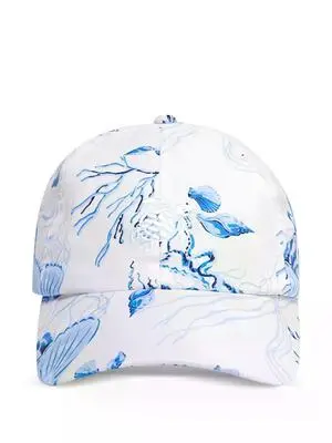 Vilebrequin Printed Baseball Cap - White