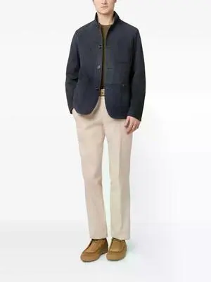 TOD'S Buttoned Suede Jacket