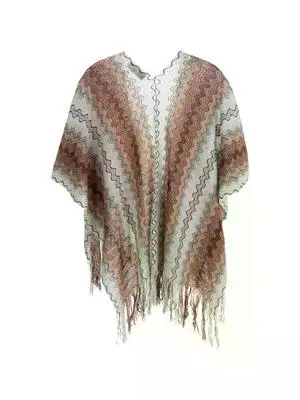 Missoni Fringed Poncho