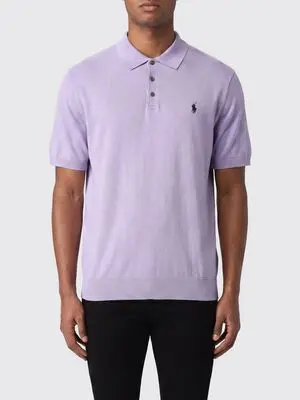 Polo Ralph Lauren Polo Ralph Lauren Knit Polo Shirt Violet