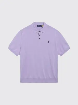 Polo Ralph Lauren Knit Polo Shirt - Violet