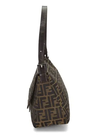 Fendi Zucca Canvas Mamma Shoulder Bag