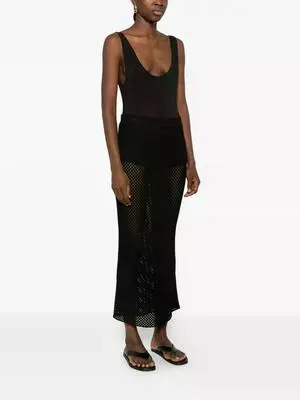 Wardrobe.NYC Sheer Tank Bodysuit