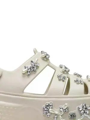 CROCS X Simone Rocha Embellished Platform Sandals