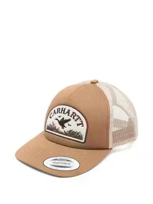 Carhartt Work In Progress Take Off Trucker Cap - Brown