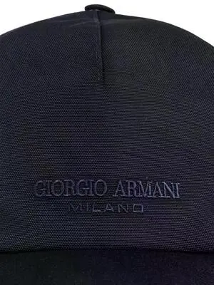 Giorgio Armani Logo-plaque Cap