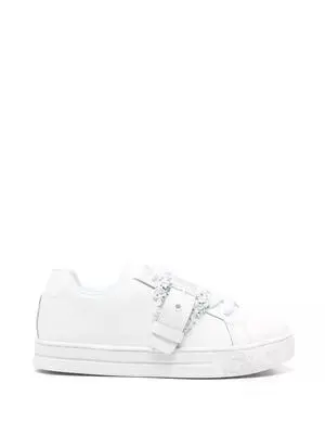 Versace Buckle-strap Sneakers