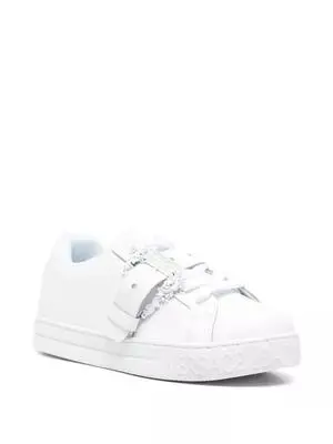 Versace Buckle-strap Sneakers