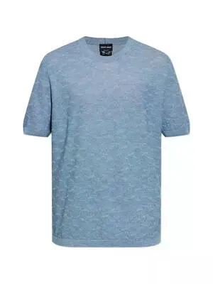 Giorgio Armani Textured Knit T-shirt