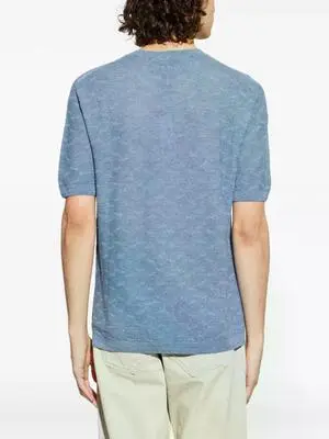 Giorgio Armani Textured Knit T-shirt