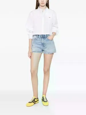 Maison Kitsuné Baby Fox Cropped Shirt