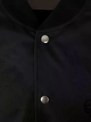 JIL SANDER Embroidery Button Bomber Jacket