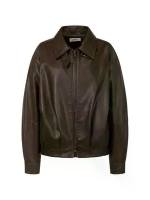 STUDIO TOMBOY Faux Leather Jacket - Brown