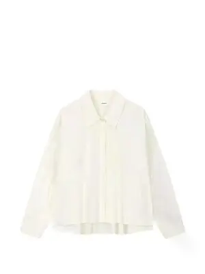 STUDIO TOMBOY Unbalanced Shirt - Neutrals