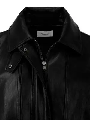 STUDIO TOMBOY Faux-leather Jacket - Black