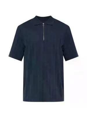 SAMSOE SAMSOE Zip Cotton Polo Shirt