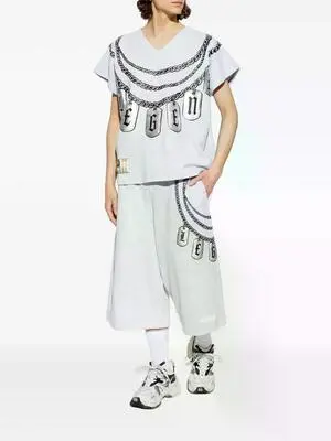 PDF Chain-print Trousers