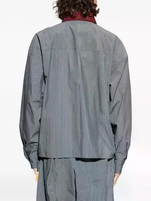 PDF Striped Embroidered Polo Shirt