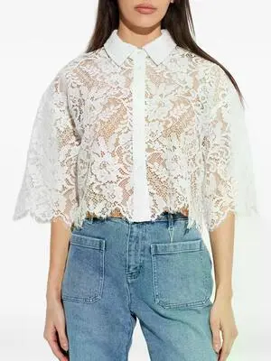Michael Kors Lace Button Shirt